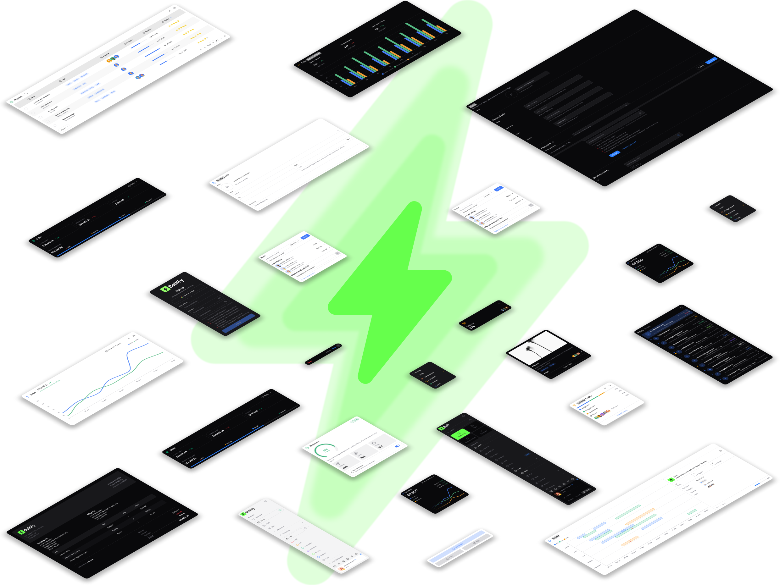 Boltify | React Tailwind Admin & Landing Pages Template