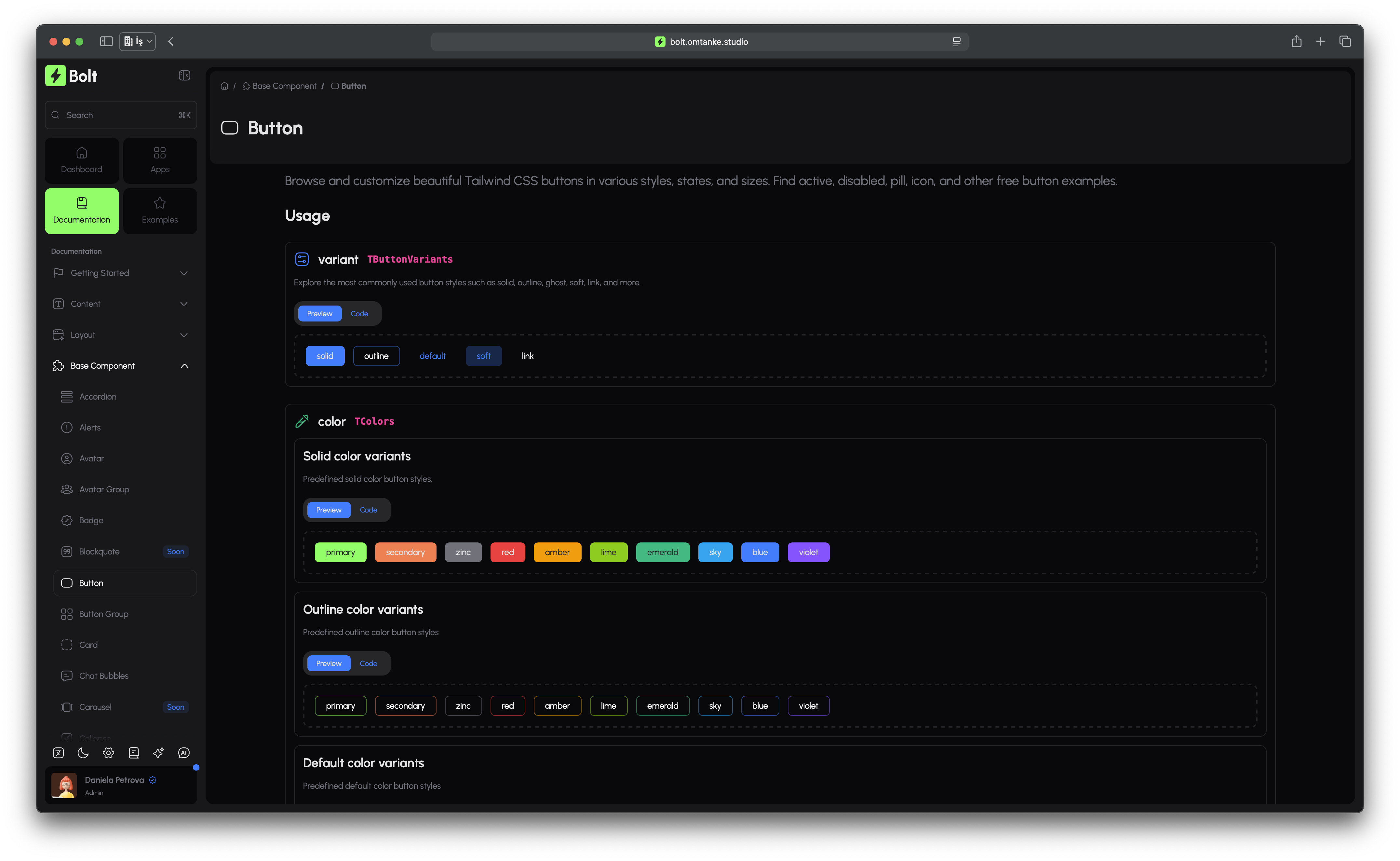 Boltify | React Tailwind Admin & Landing Pages Template